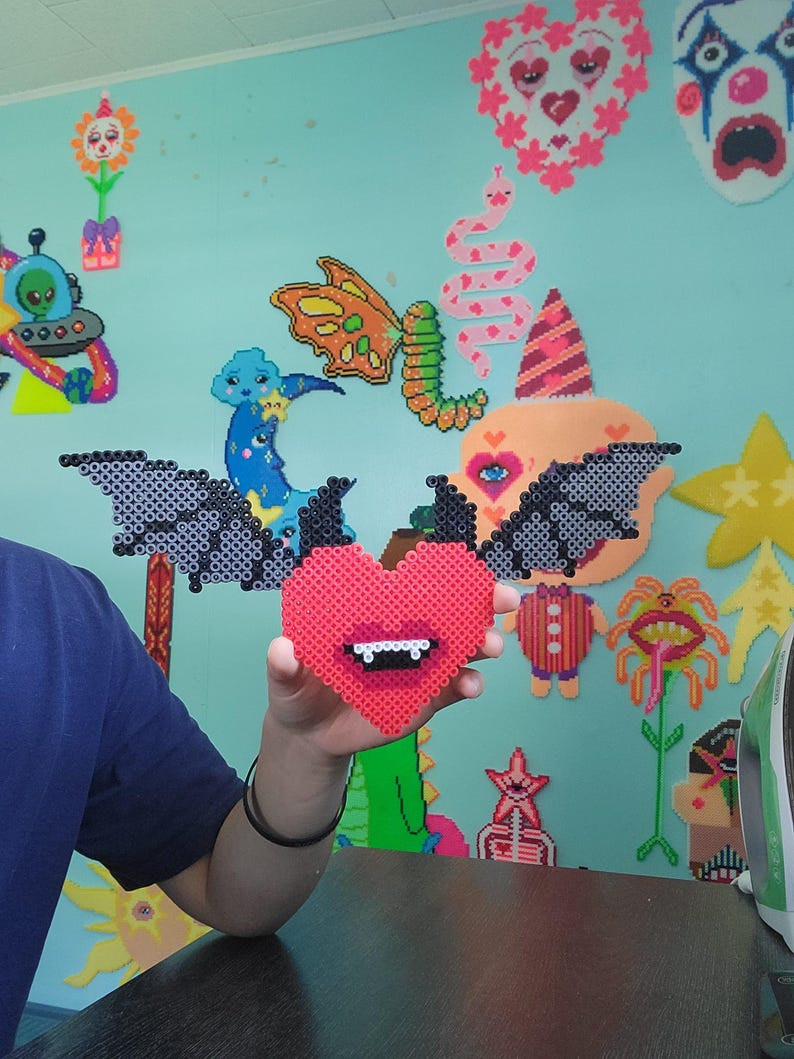 Vampire Perler - Etsy