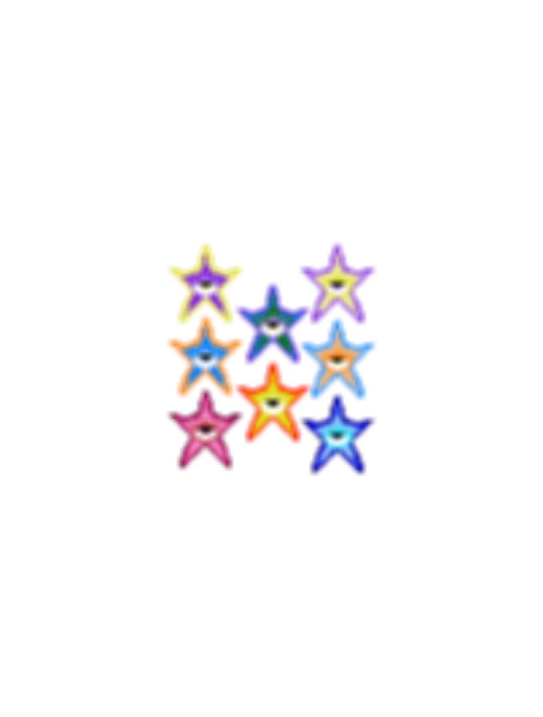 Star Eye Perler Pattern 8 Pack - Etsy