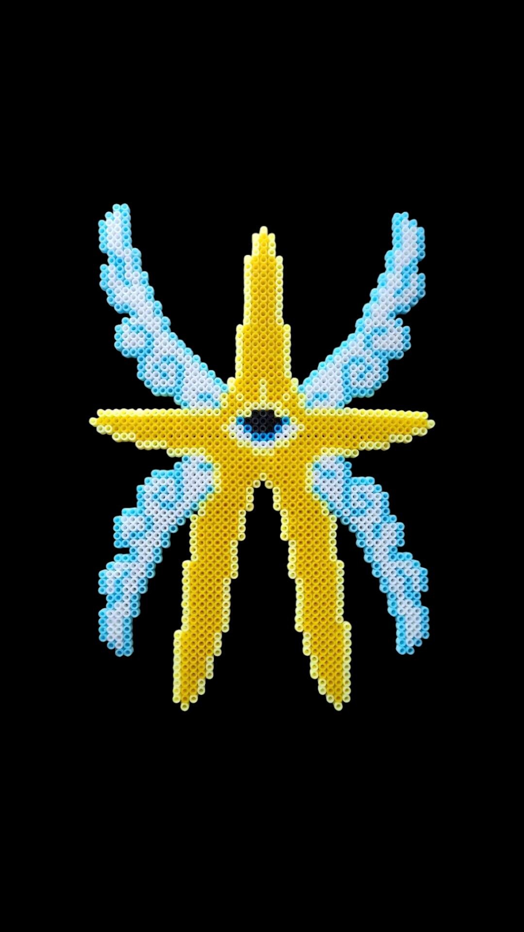 Star Eye Perler Bead Art - Etsy