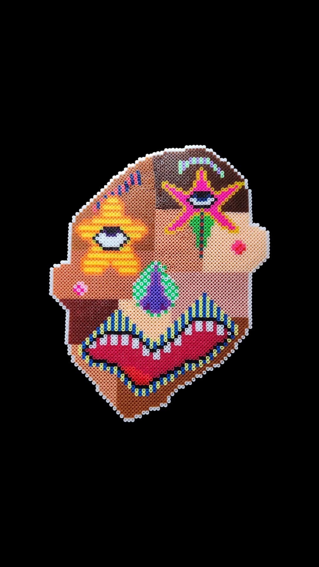 Portrait Perler Bead Art - Etsy