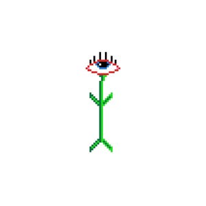 Eye Creature Perler Pattern - Etsy