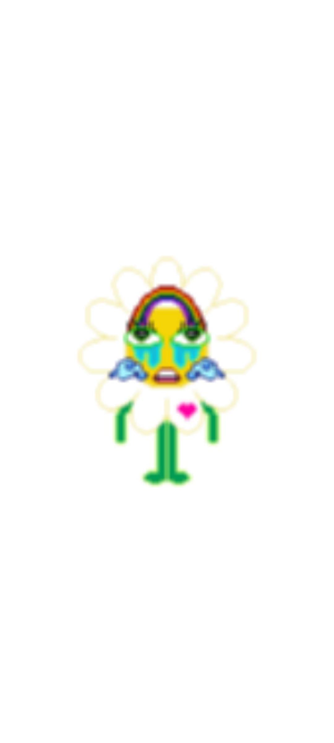 Flower Rainbow Perler Pattern - Etsy