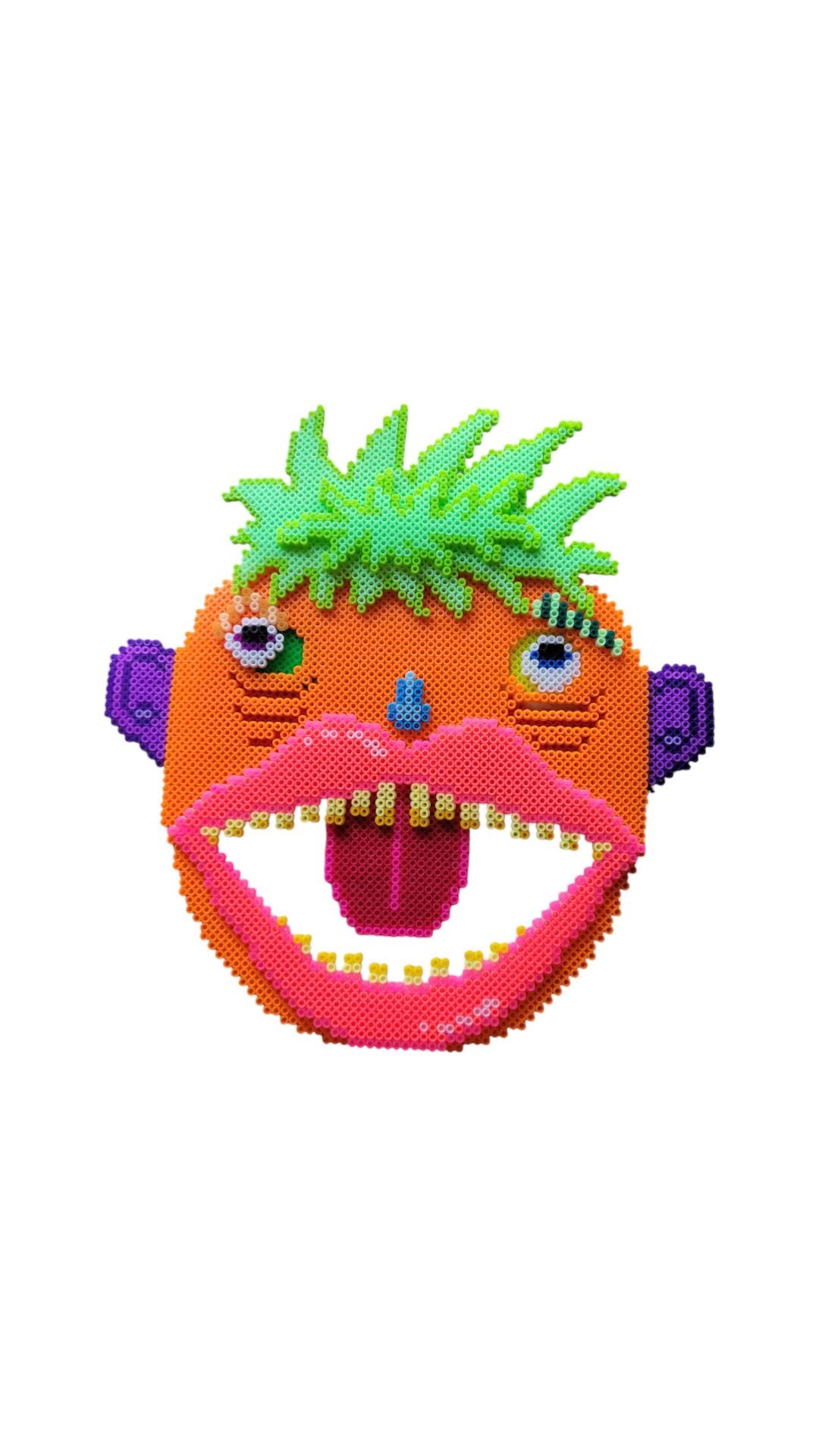 Layered Perler Bead Art - Etsy