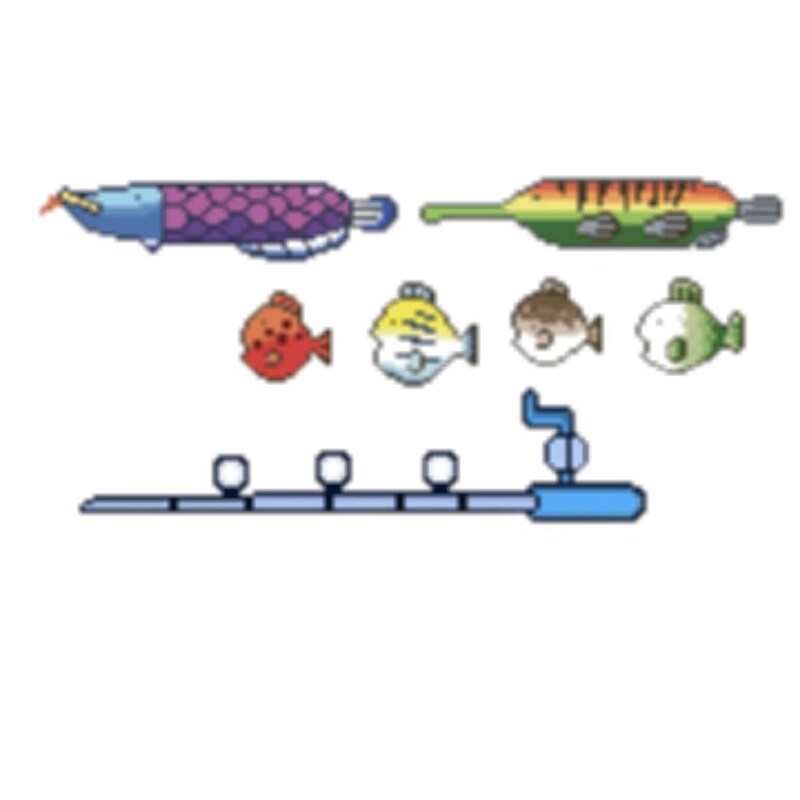 Fish Perler Bead Pattern - Etsy