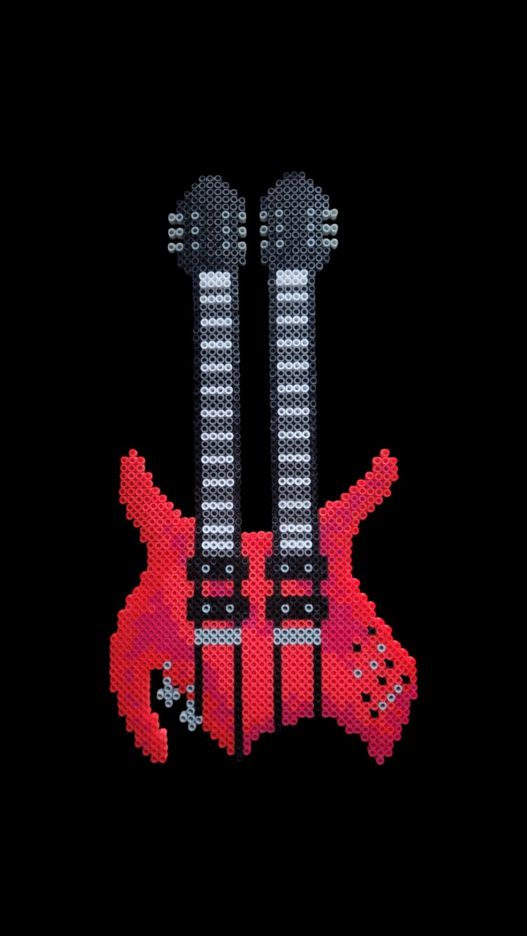 Electric Guitar Perler Bead Art - Etsy