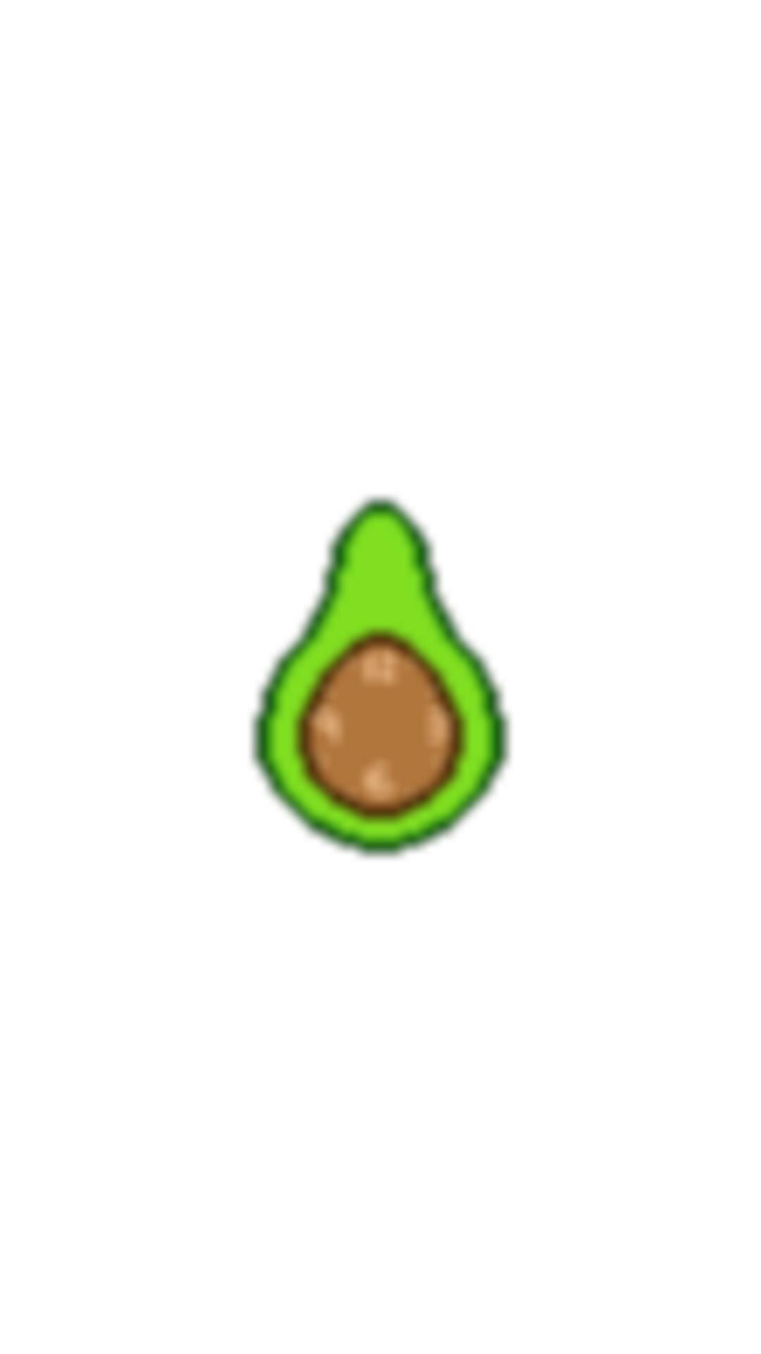 Avacado Clock Perler Pattern - Etsy