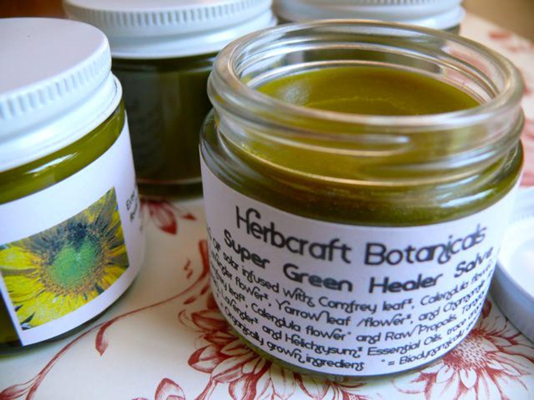 Super Green Healer Salve | All Purpose Herbal Salve | Organic ...