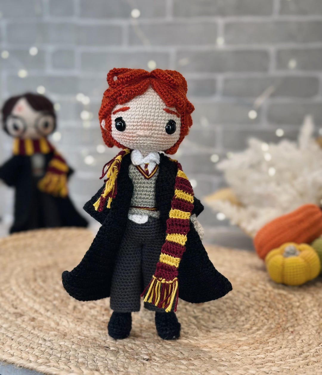 Handmade Crochet Ron Weasley Amigurumi Soft Toy, Harry Potter-inspired ...