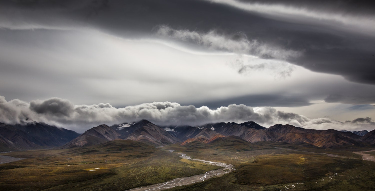 Polychrome Overlook, Denali National Park - Fine Art Print - Etsy