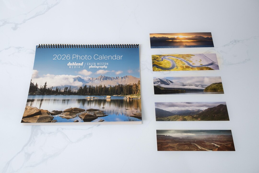 2026 Wall Calendar & Bookmarks Bundle - Etsy