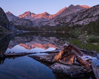 Fine Art Landscape Photo Print Minimal Wall Art Clear Blue Sky Mono ...
