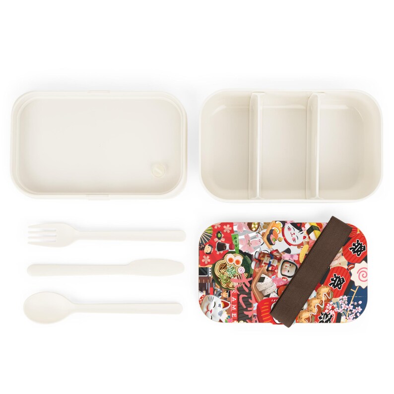 Bento Lunch Box, Japanese Festive Collage, Gift for Japan Lovers ...