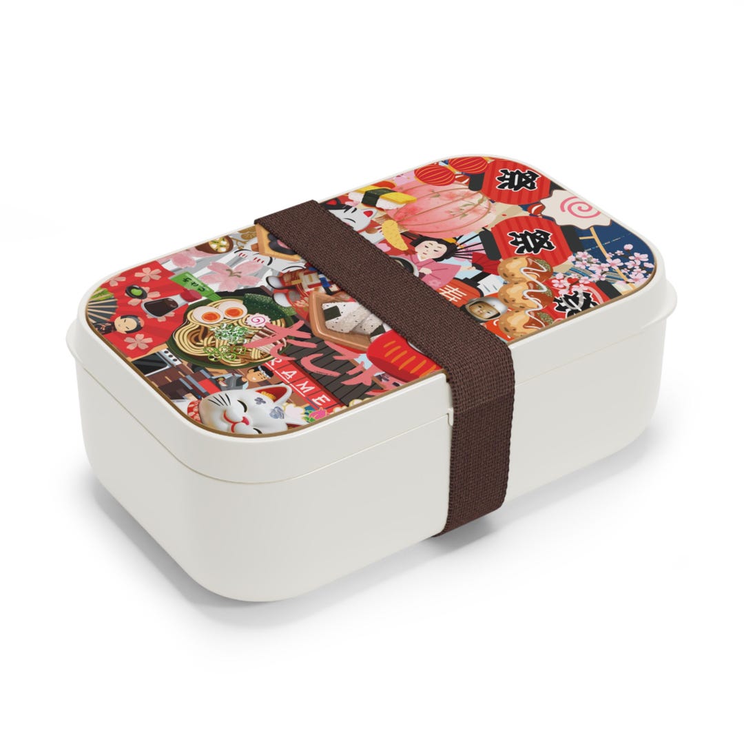 Bento Lunch Box, Japanese Festive Collage, Gift for Japan Lovers ...