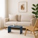 Ultramarine Blue Coffee Table, Minimalist Side Table – Modern, Loft ...