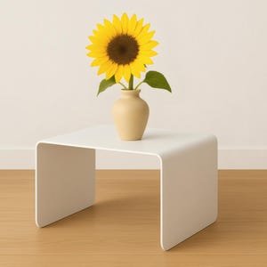 Ultramarine Blue Coffee Table, Minimalist Side Table – Modern, Loft ...