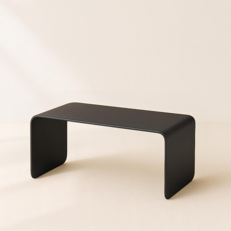 Ultramarine Blue Coffee Table, Minimalist Side Table – Modern, Loft ...