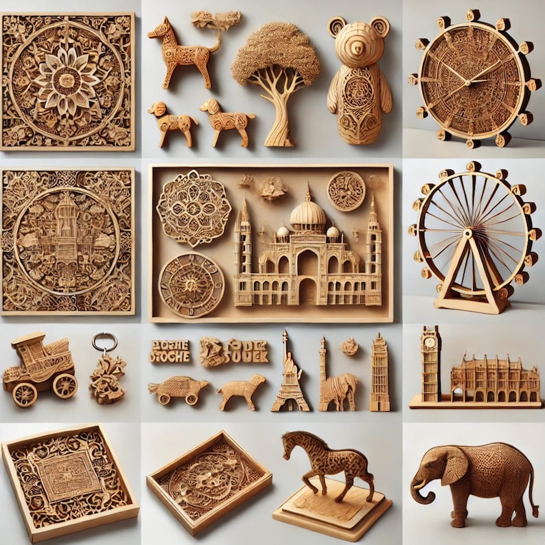 Laser Cut Files Mega Bundle, 300k Files 3D 2D, Laser Cut Designs, CNC ...