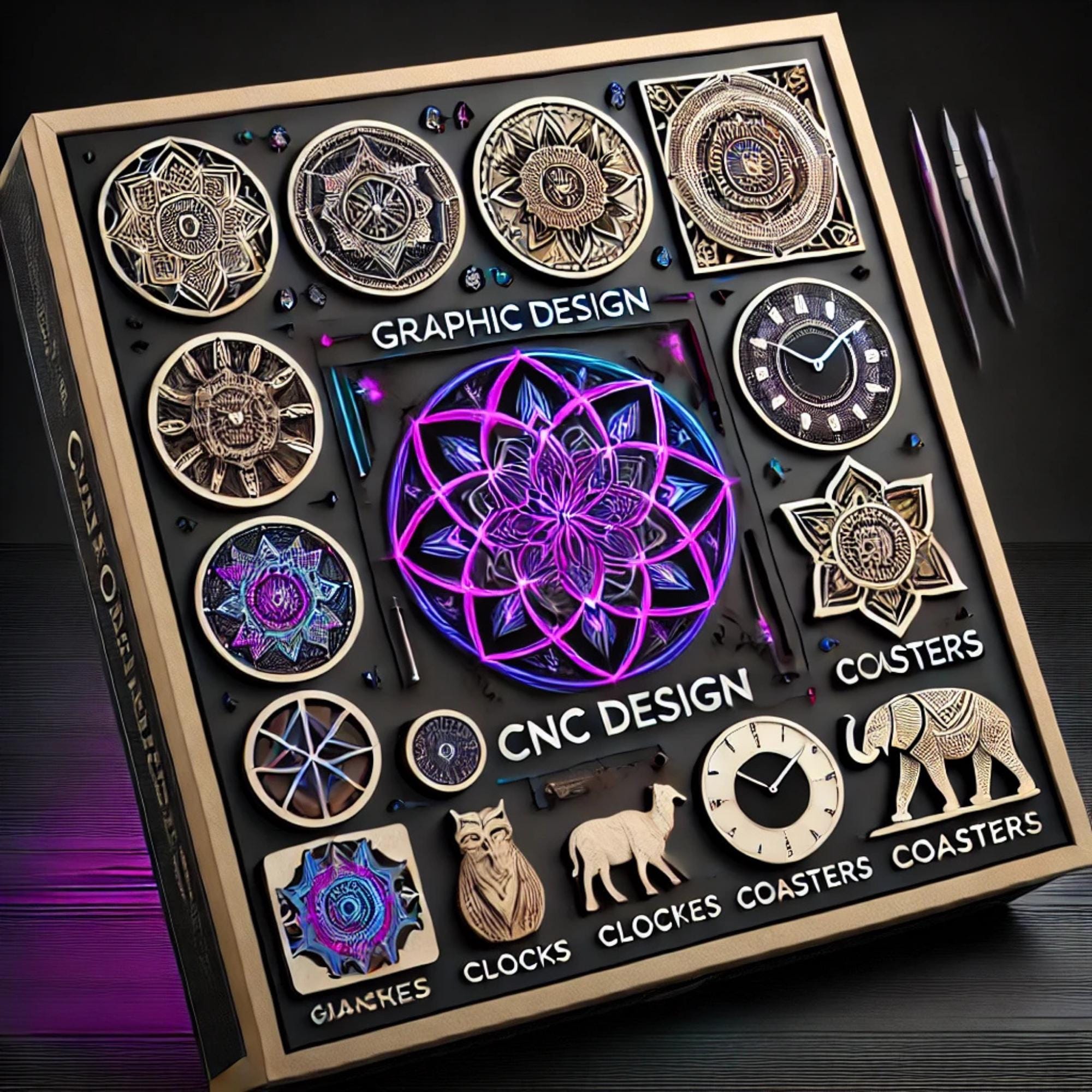 10,000 CNC Files Mega Bundle | DXF Files, Laser Cut Files, Plasma ...