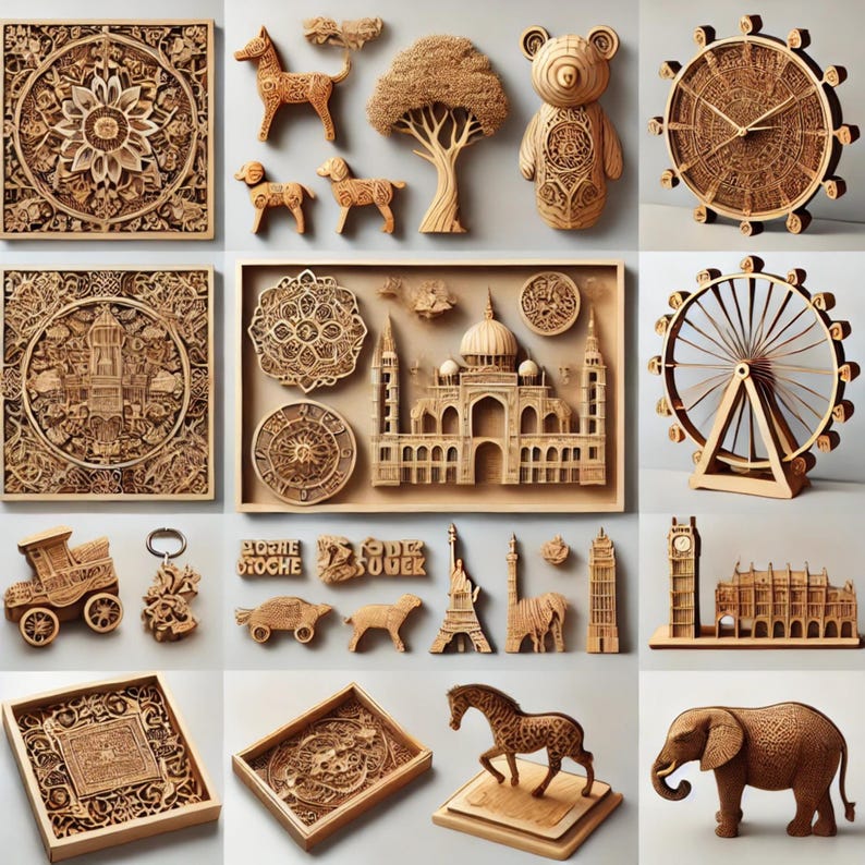 Laser Cut Files Mega Bundle, 300k Files 3D 2D, Laser Cut Designs, CNC ...