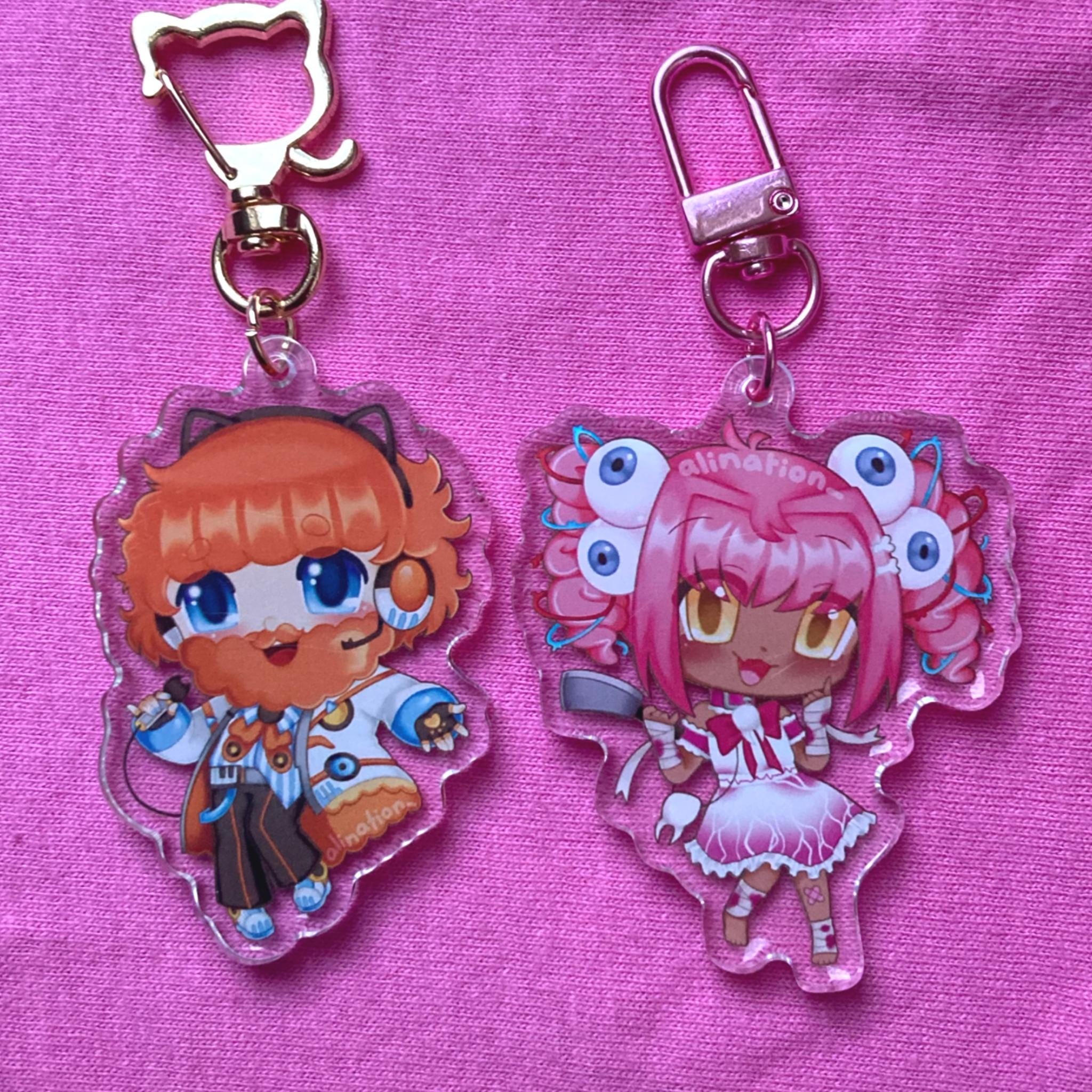 Popular UTAULOID Community Character Item Keychain Charms || CASEOHLOID ...