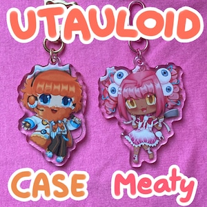 Popular UTAULOID Community Character Item Keychain Charms || CASEOHLOID ...