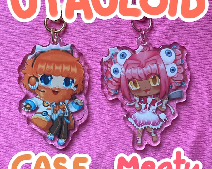 Popular UTAULOID Community Character Item Keychain Charms || CASEOHLOID ...