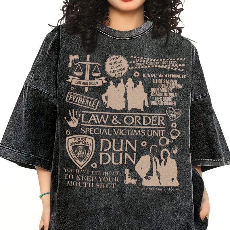 Law and Order Svu Shirt - Etsy