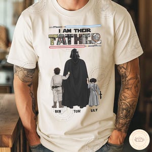 Personalized I Am Their Father PNG, Star Wars Dad PNG, Fathers Day Gift ...