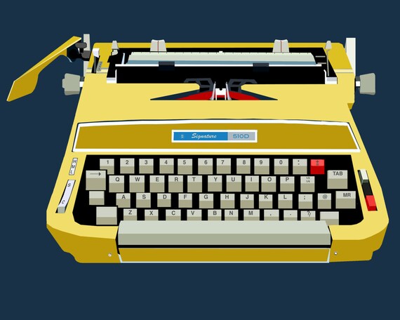 Modern Typewriter