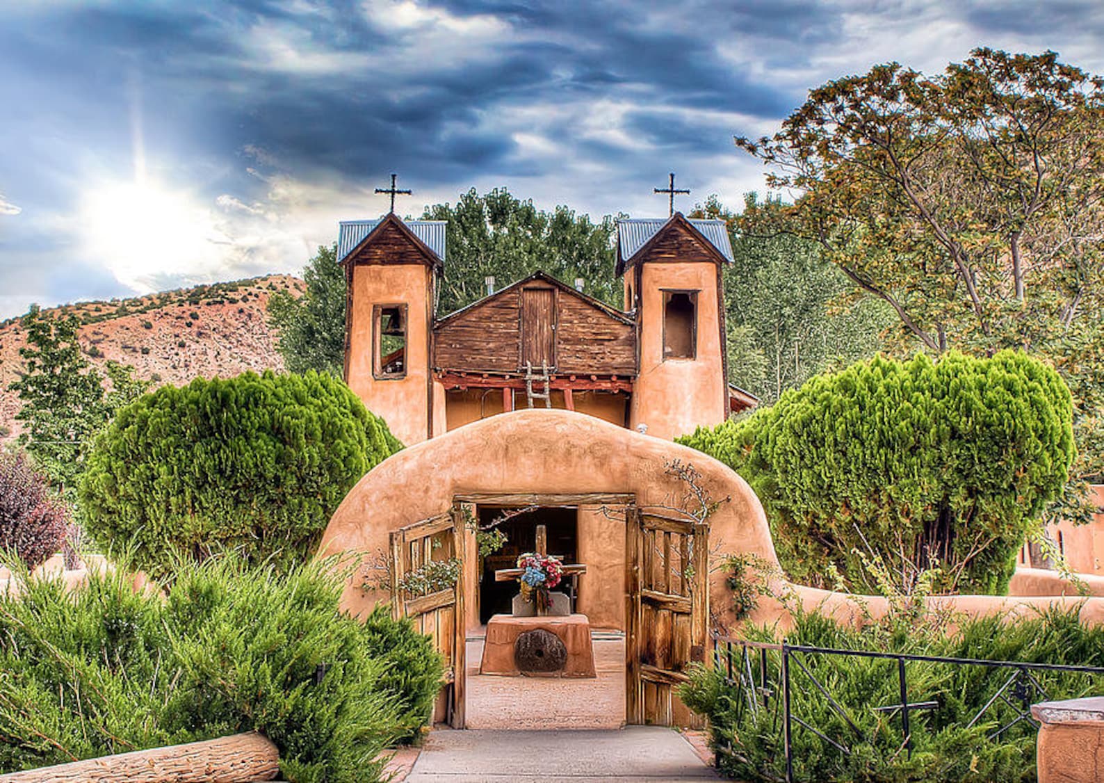 Chimayo Packet From New Mexico: Color Photo 2 Printed Articles 2 Holy ...