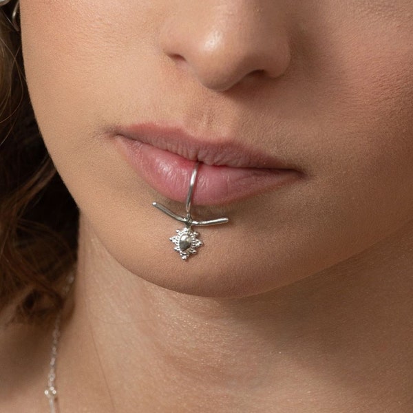 Lip Ring - Etsy