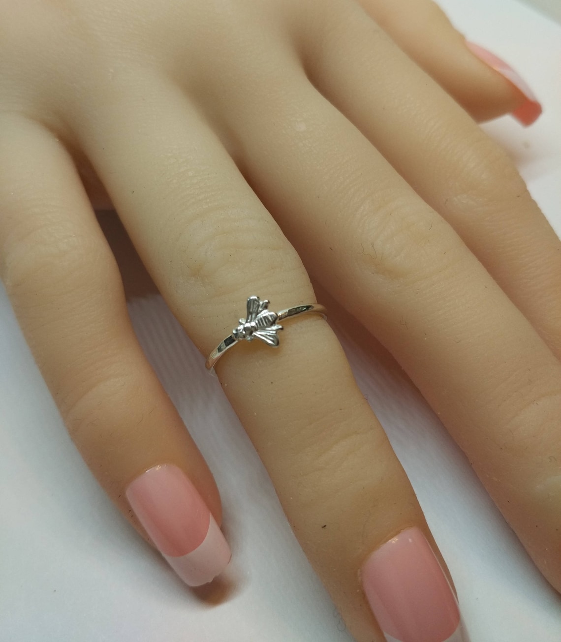 Tiny Fly Ring Housefly Ringdainty Ring Sterling Silver - Etsy