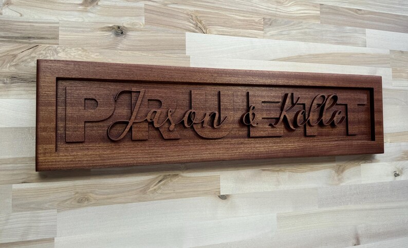 Custom Wooden Sign, Custom Wooden Signs, Personalized Plaque, Engraved ...
