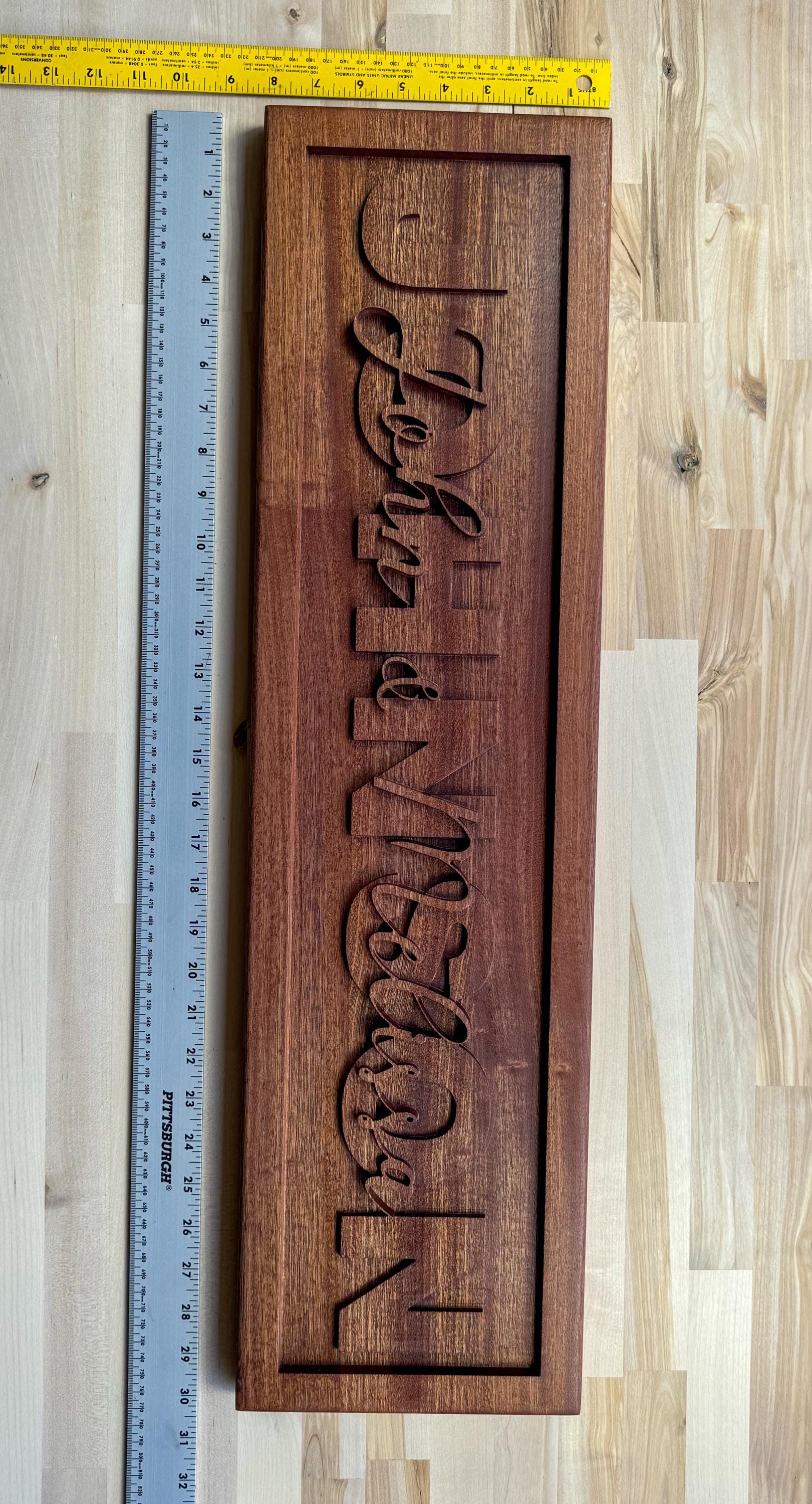 Custom Wooden Sign, Custom Wooden Signs, Personalized Plaque, Engraved ...