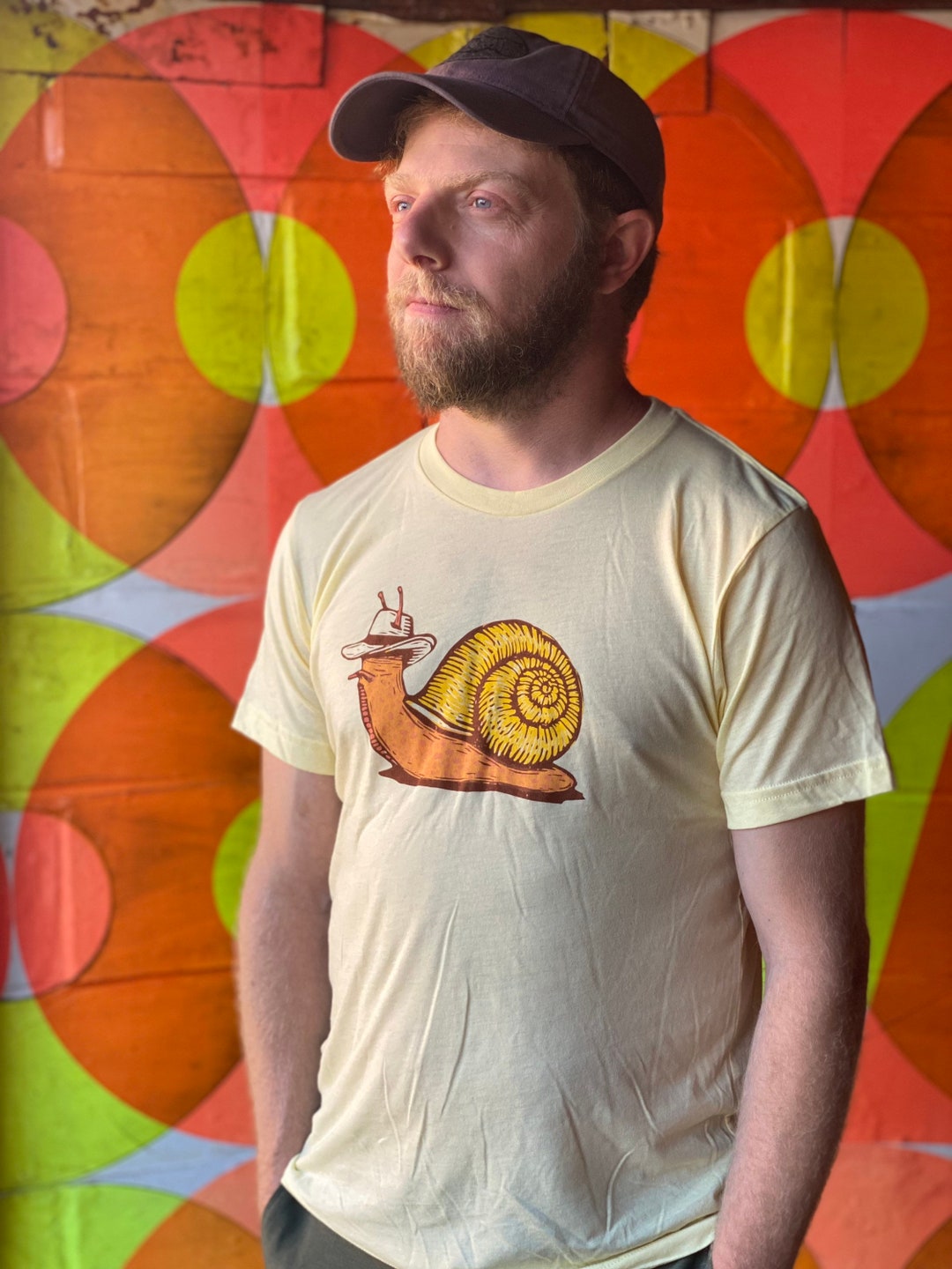 Cowboy Snail Tee - Etsy