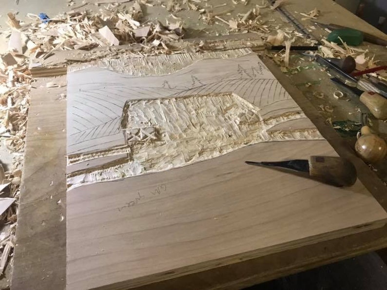 Green Mountain Bluegrass & Roots Woodcut - Etsy