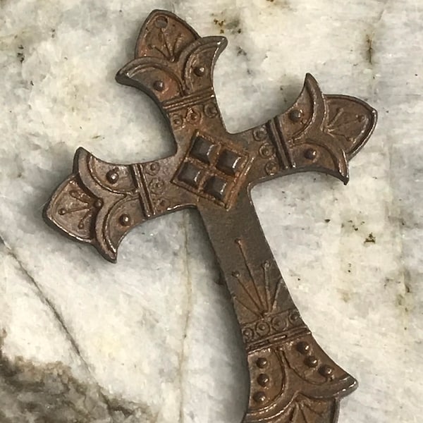 Ornate Cross Pendant - Etsy