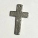 Pewter Rugged Cross Hammered Religious Pendant Charm Altered Art ...