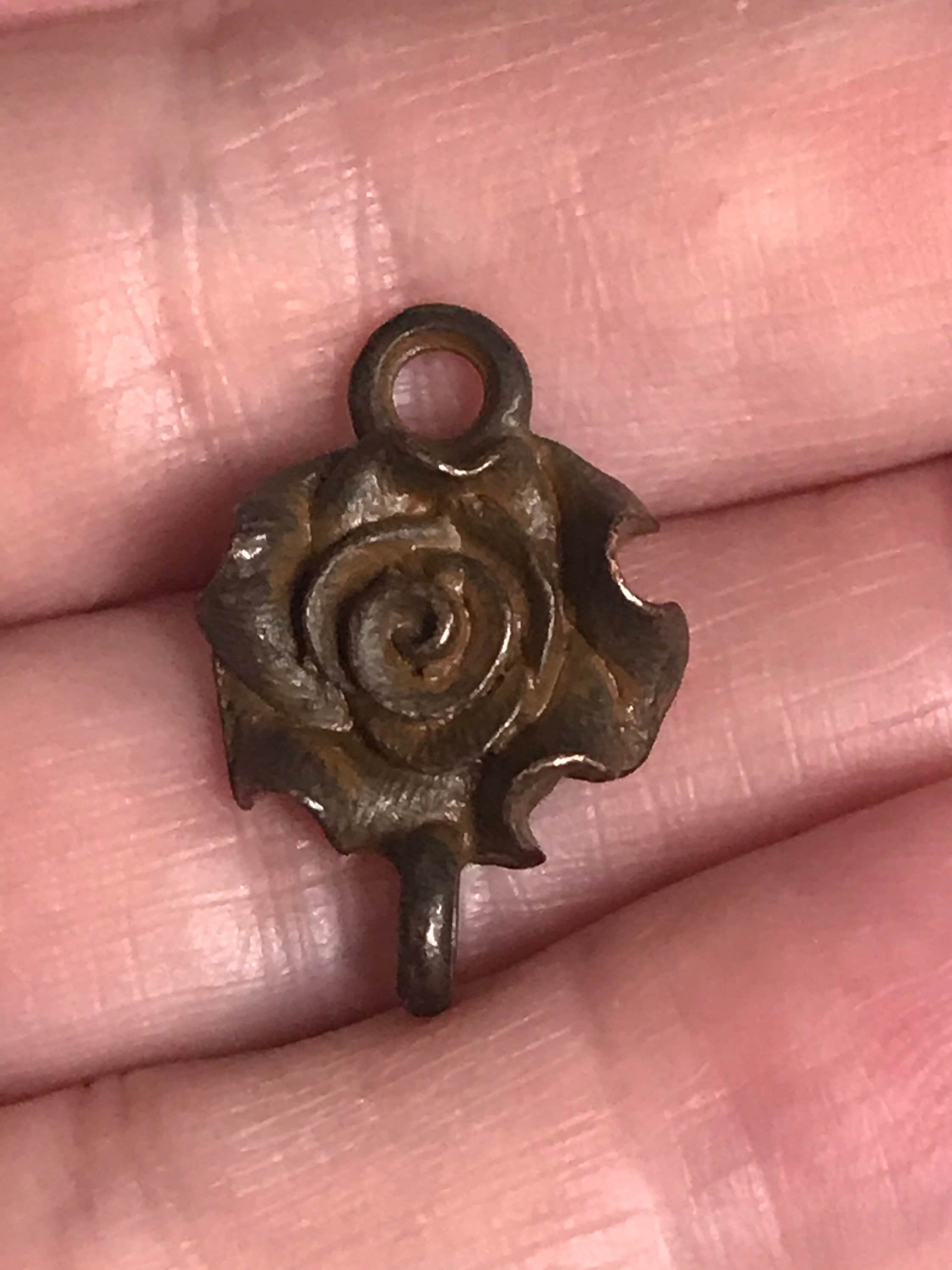 Rose Connector Link Rose Flower Art Supplies Jewelry Components Link ...