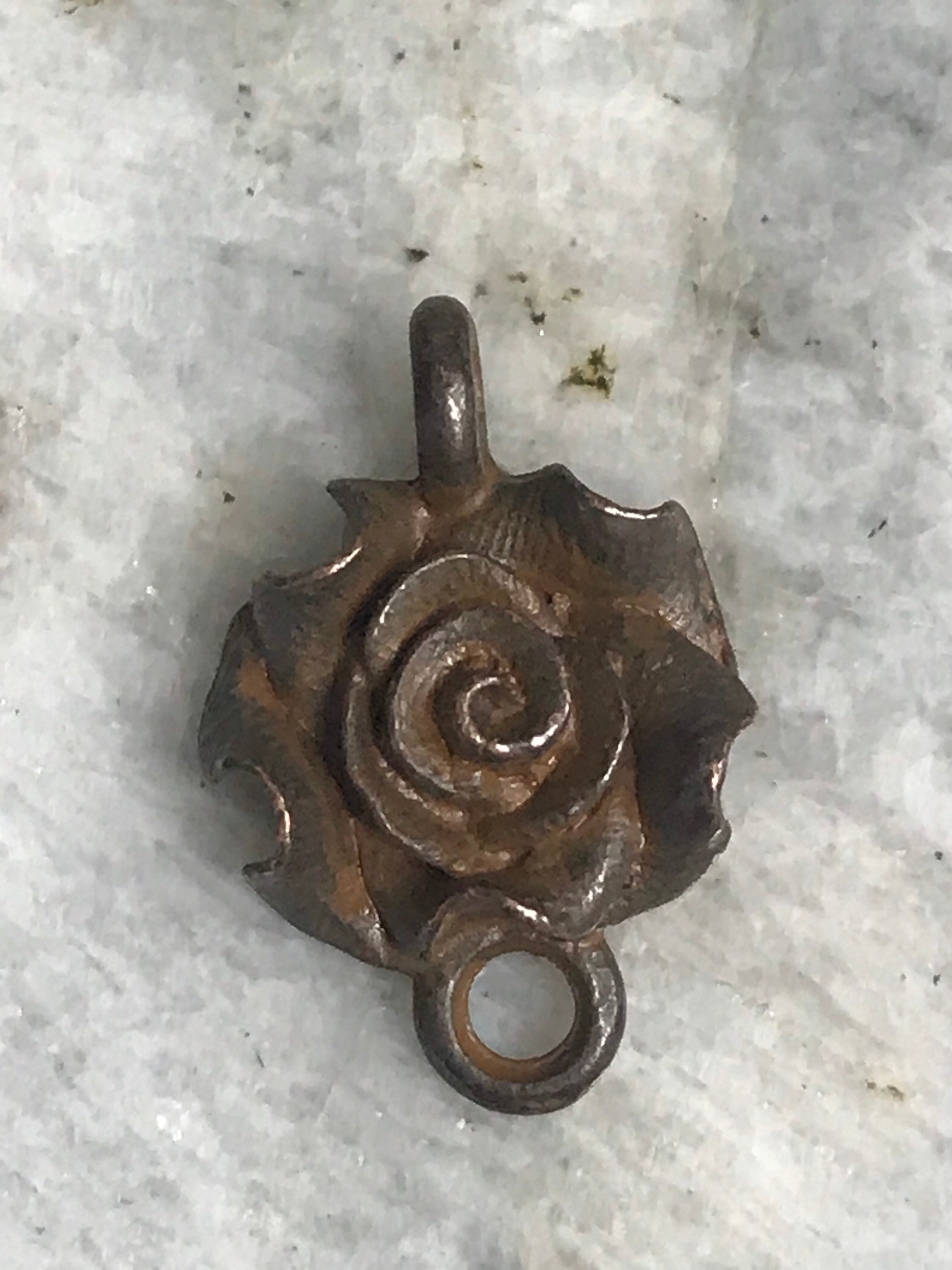 Rose Connector Link Rose Flower Art Supplies Jewelry Components Link ...