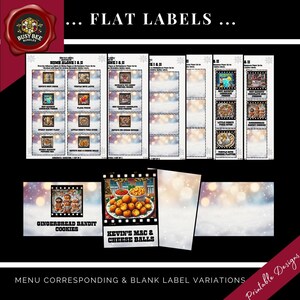 Home Alone Menu Planner Printable Sips, Snacks & Sweets Activity Bundle ...