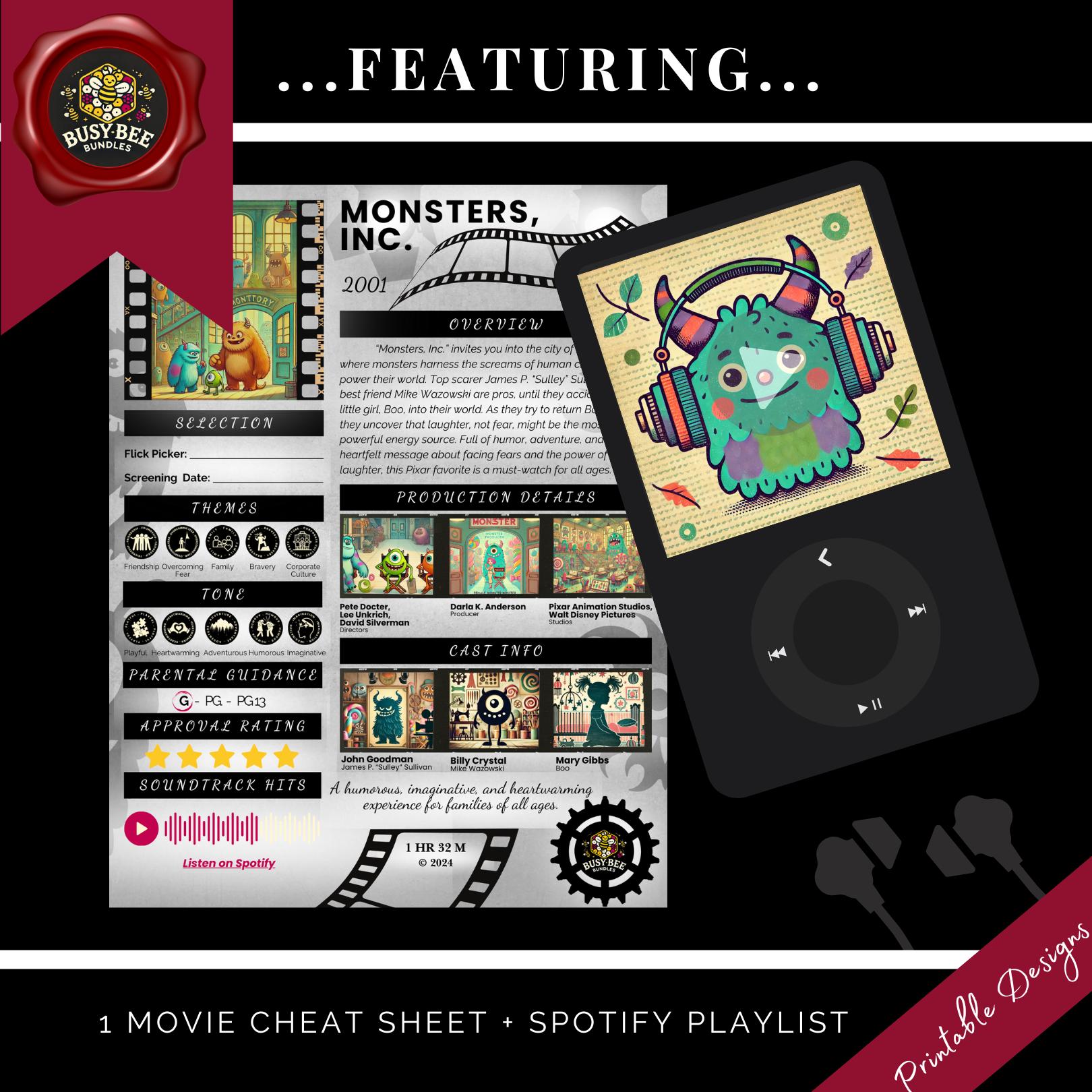Monsters Themed Banners | Printable Decor Bundle - Etsy
