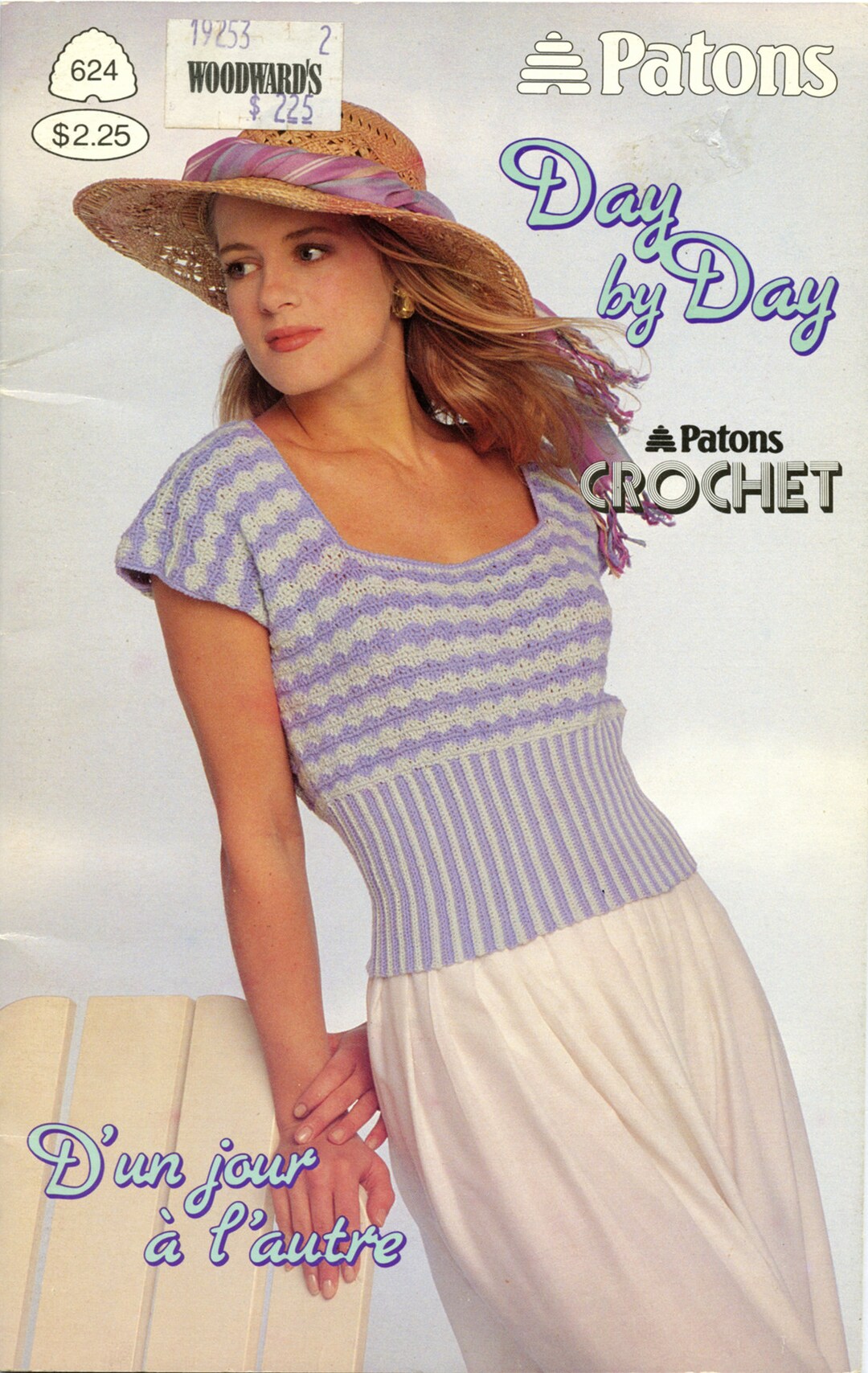Vintage Patons 624 Crochet Womens Sweaters Spring Summer Pattern Book ...