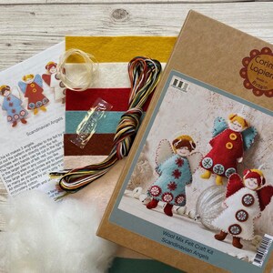 Scandinavian Angels Felt Craft Kit - Etsy