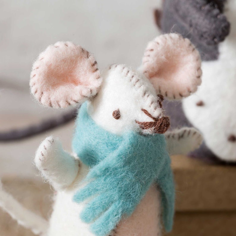 Mouse Family Craft Kit - Etsy