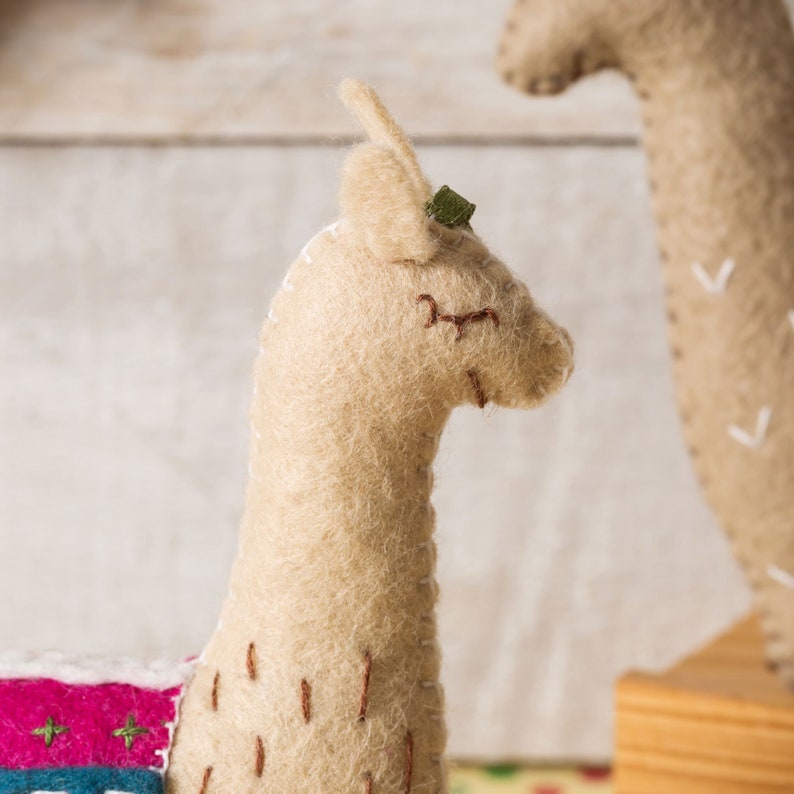 Llama Felt Craft Kit - Etsy