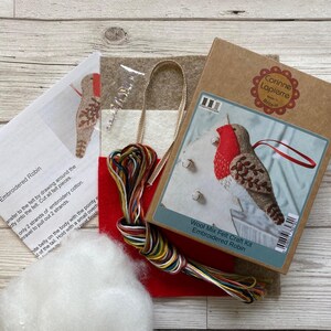 Robin Felt Craft Mini Kit - Etsy
