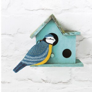 Folk Embroidered Felt Birds Book - Etsy