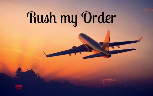 RUSH ORDER | Etsy