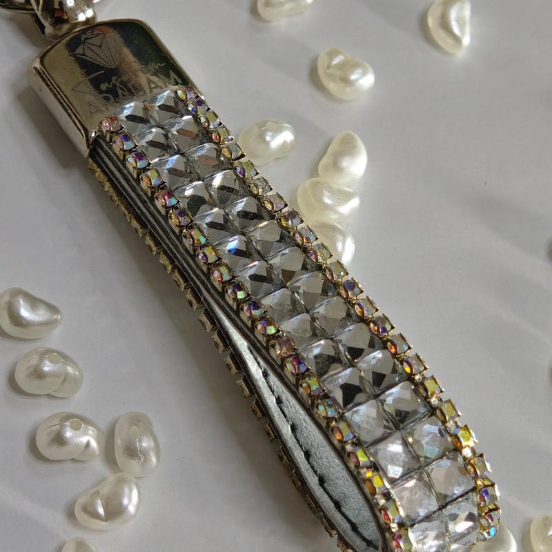 Crystal Keychain - Etsy